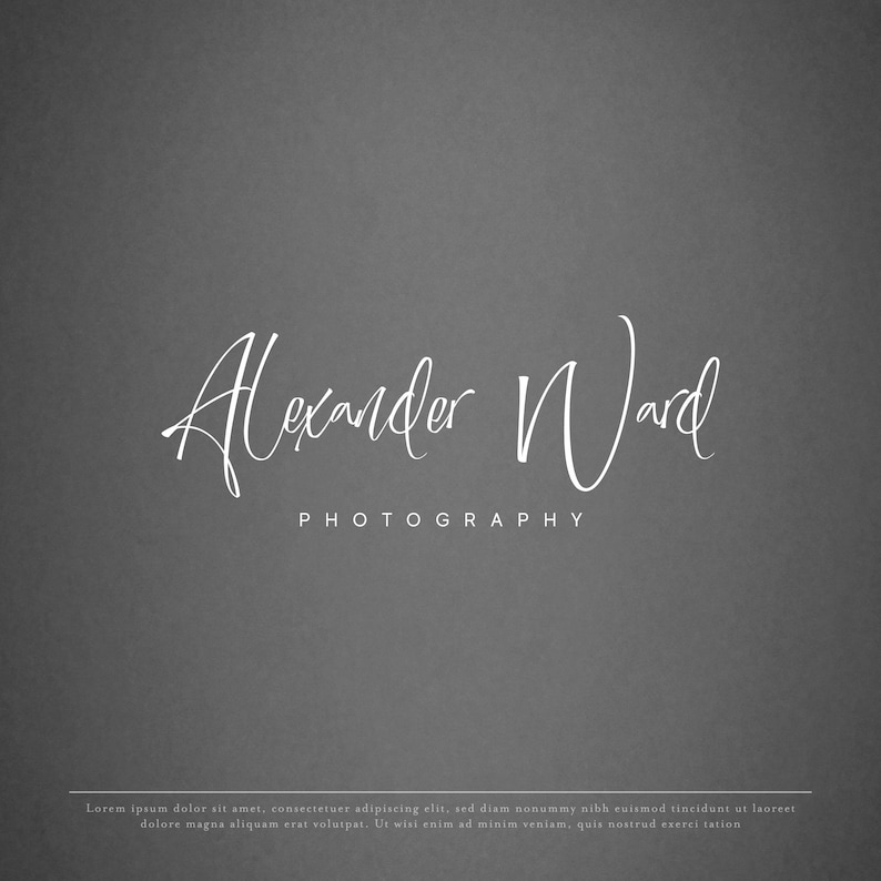 Custom Signature Logo: Handwritten Calligraphy Design Digital Branding ...