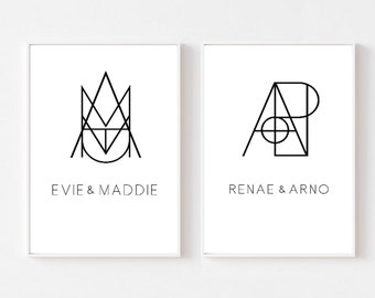 Monogram Logo | Etsy