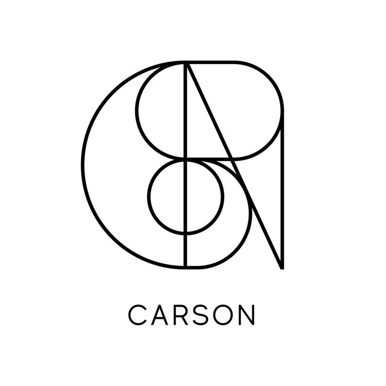 Name Logo Tattoo Design: Custom Minimalist Monogram Geometric Emblem - Etsy