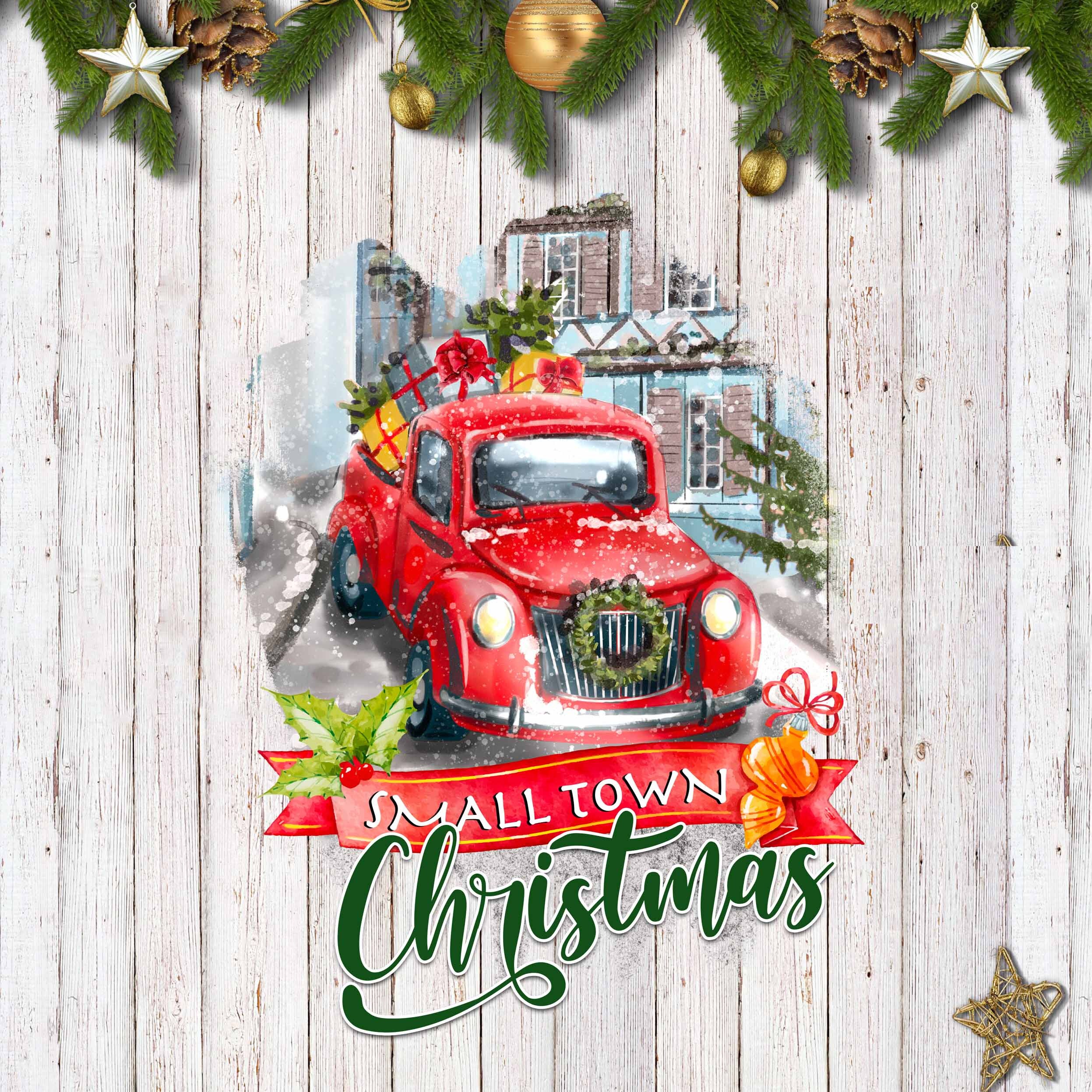 Small Town Christmas PNG Hometown Christmas PNG Small Town - Etsy