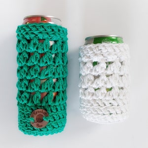 Mila Slim Can Cozy - Can Cozy Crochet Pattern - Tall Can Cozy - Slim ...