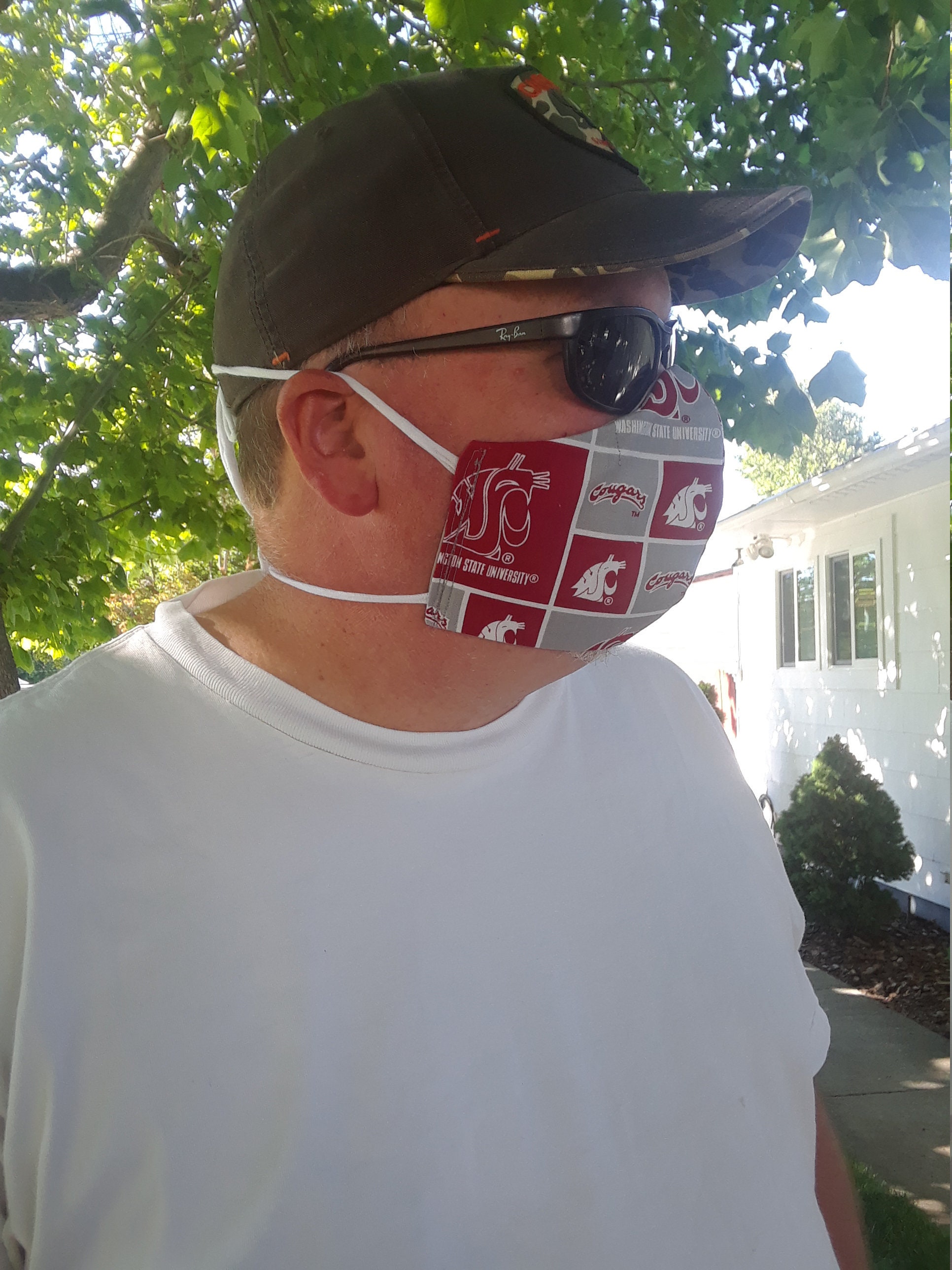 WSU Masks Deluxe 4 Layer Protection 2 Wearing Options Soft - Etsy