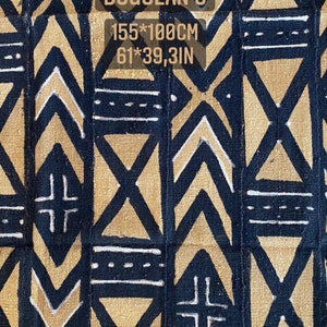 Authentic Mali Mudcloth Fabric // 100% Cotton | Etsy