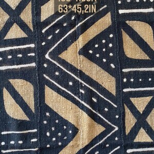 Authentic Mali Mudcloth Fabric // 100% Cotton | Etsy
