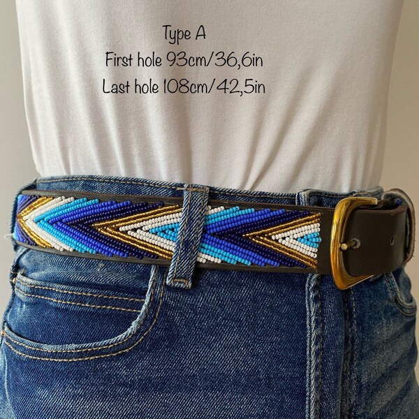 Beaded Belt - Etsy