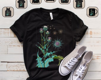 Scottish Thistle Shirt - Etsy