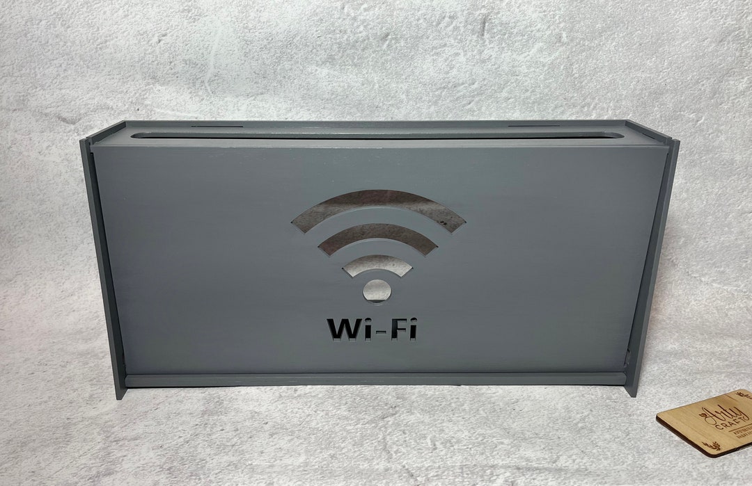Modem Box "wi-fi", Wireless Wifi Box 40x20x8 Cm Gray - Etsy