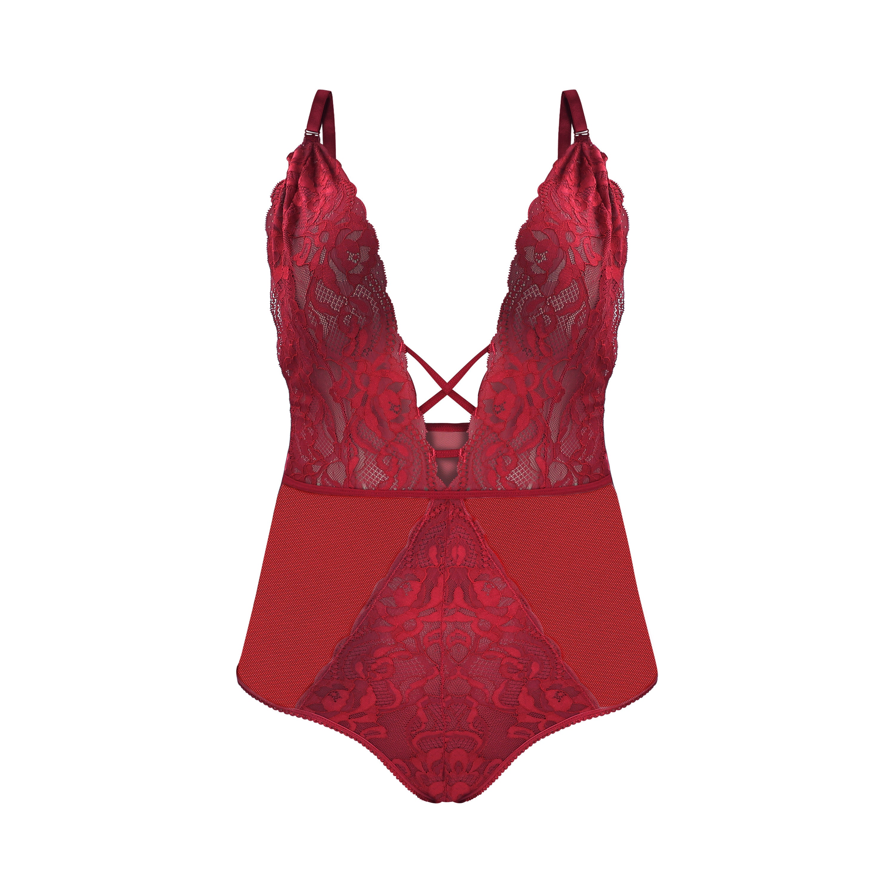 Funke Lace See Through Body Plus Size Spitzen Dessous Etsy De