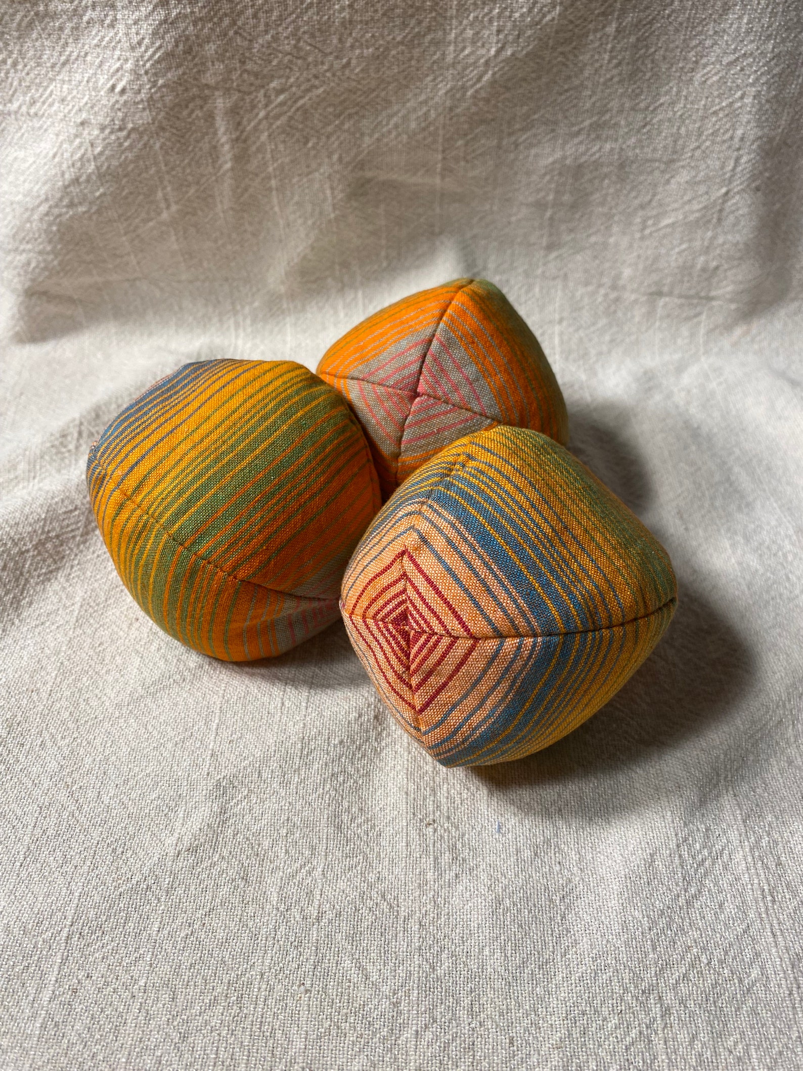 Set of 3 Juggling Balls in Stripes, Symbols, and Geometric Shapes - Etsy