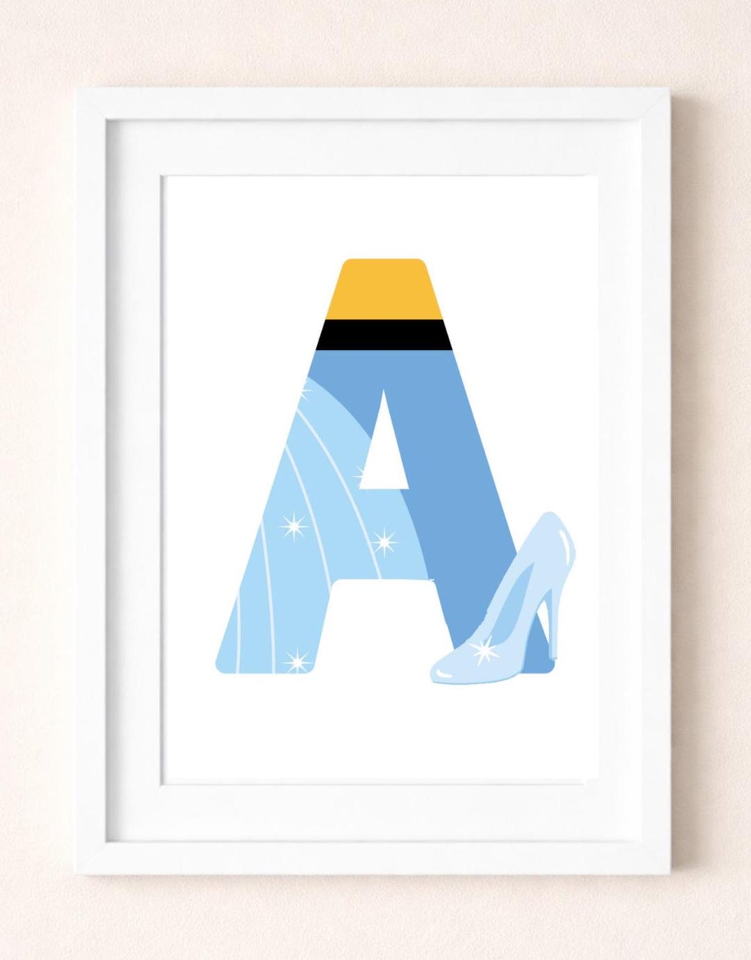Printable Cinderella Letters - Etsy