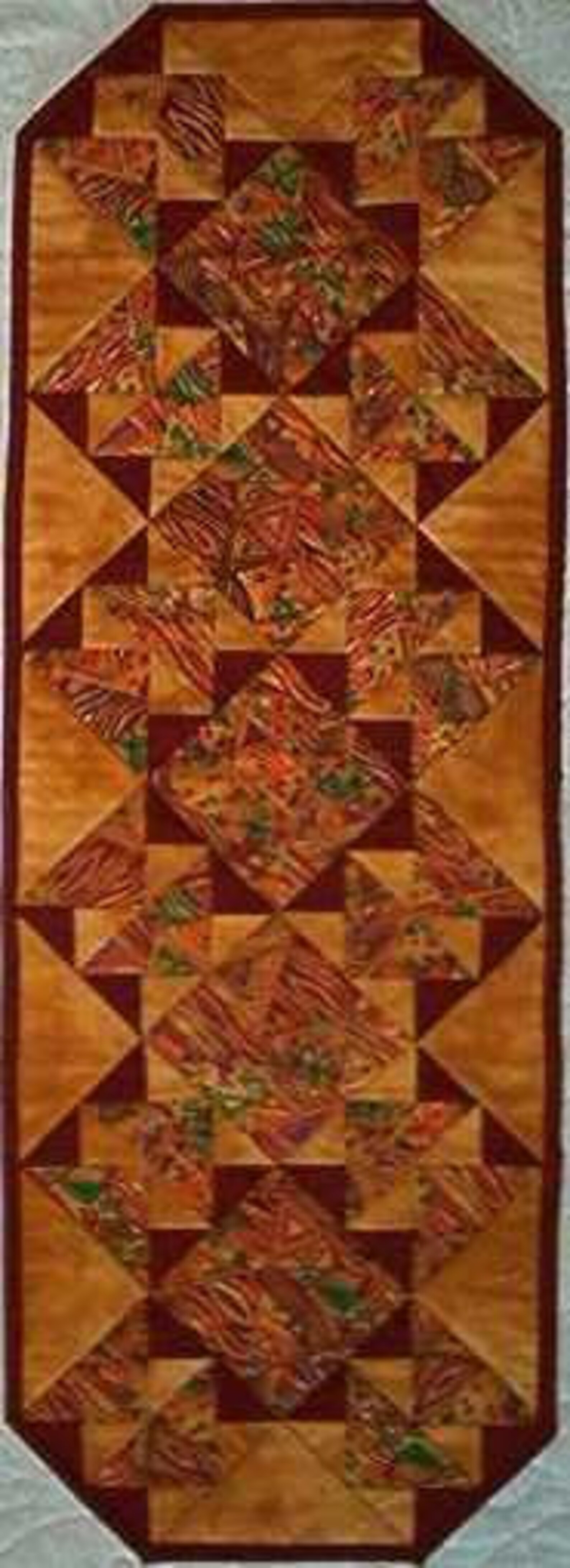Downloadable Moroccan Tiles Table Runner Pattern FFQ002 - Etsy