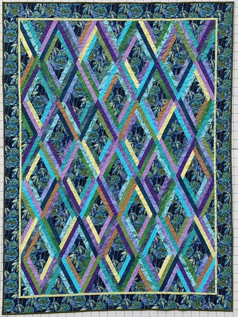 Beveled Diamonds Quilt Pattern FFQ036 - Etsy