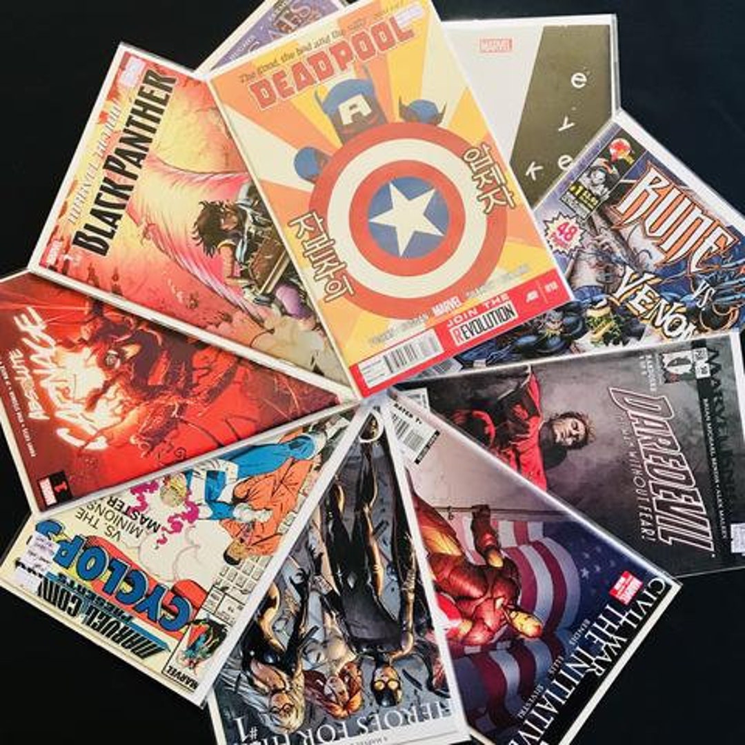Marvel Comic Mystery Box - Etsy