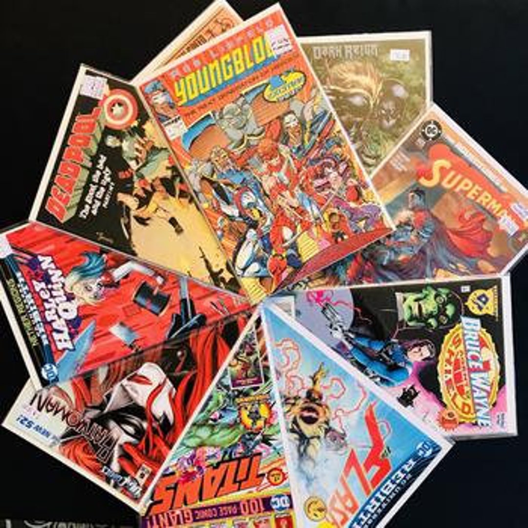 Superhero Comic Mystery Box - Etsy