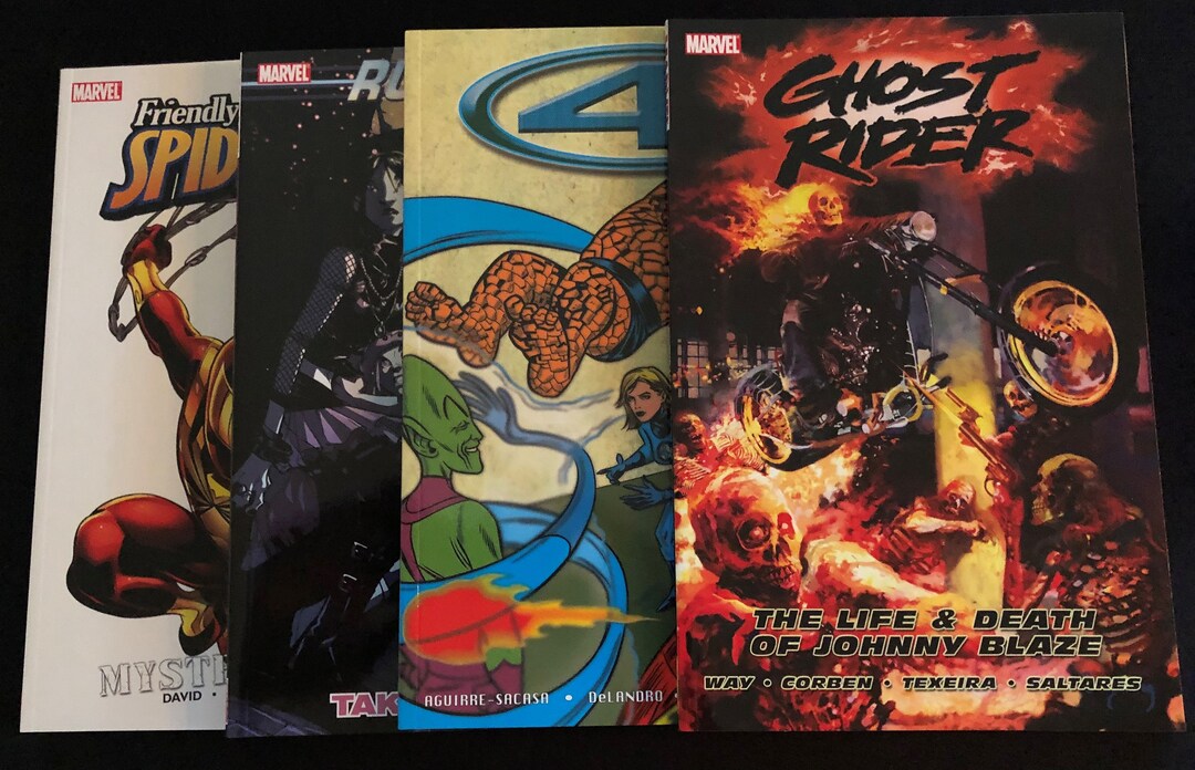 Marvel Movie Graphic Novel Mystery Box - Etsy