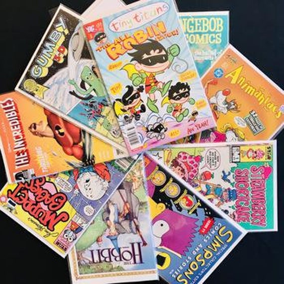 All-ages Kids Comic Mystery Box | Etsy