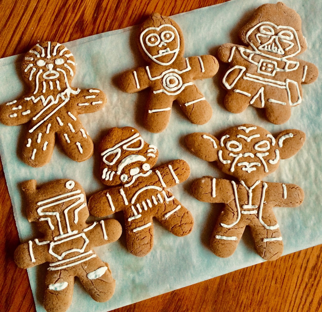 Star Wars Gingerbread Cookies Set - Etsy