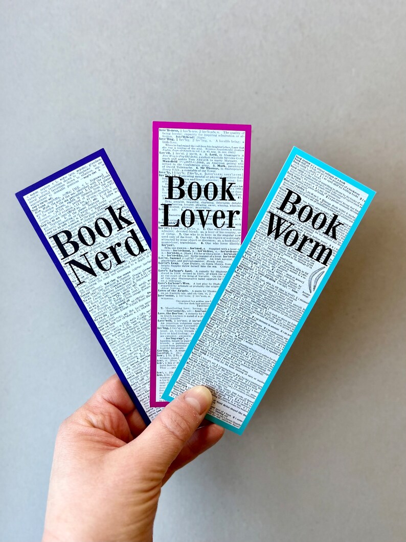 Bookmarks for Book Lovers - Etsy