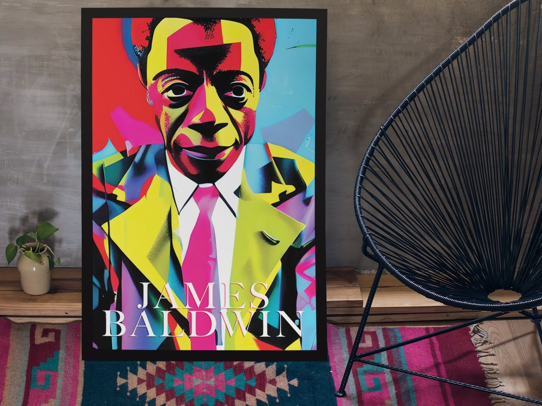 James Baldwin Poster - Etsy