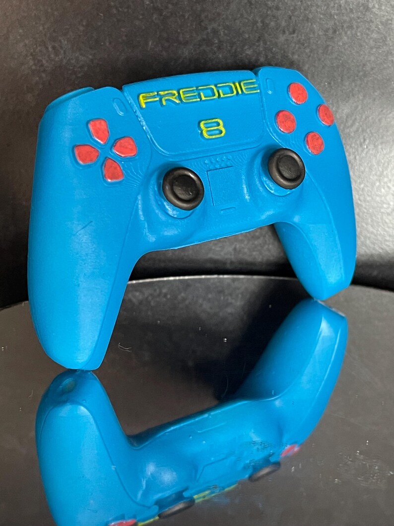 PERSONALISED 3D Printed Game Controller Style Cake Topper - Etsy