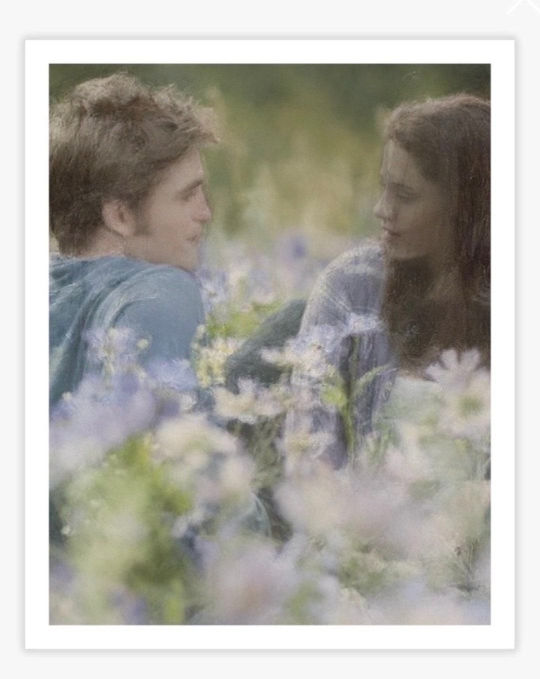 Flower Scene eternal 11x14 Art Board - Etsy