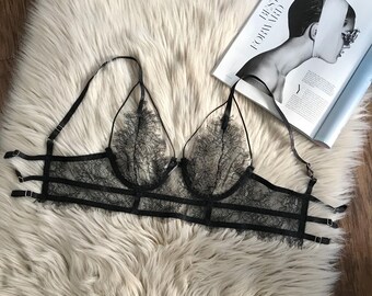 French Lace Lingerie Set | Etsy