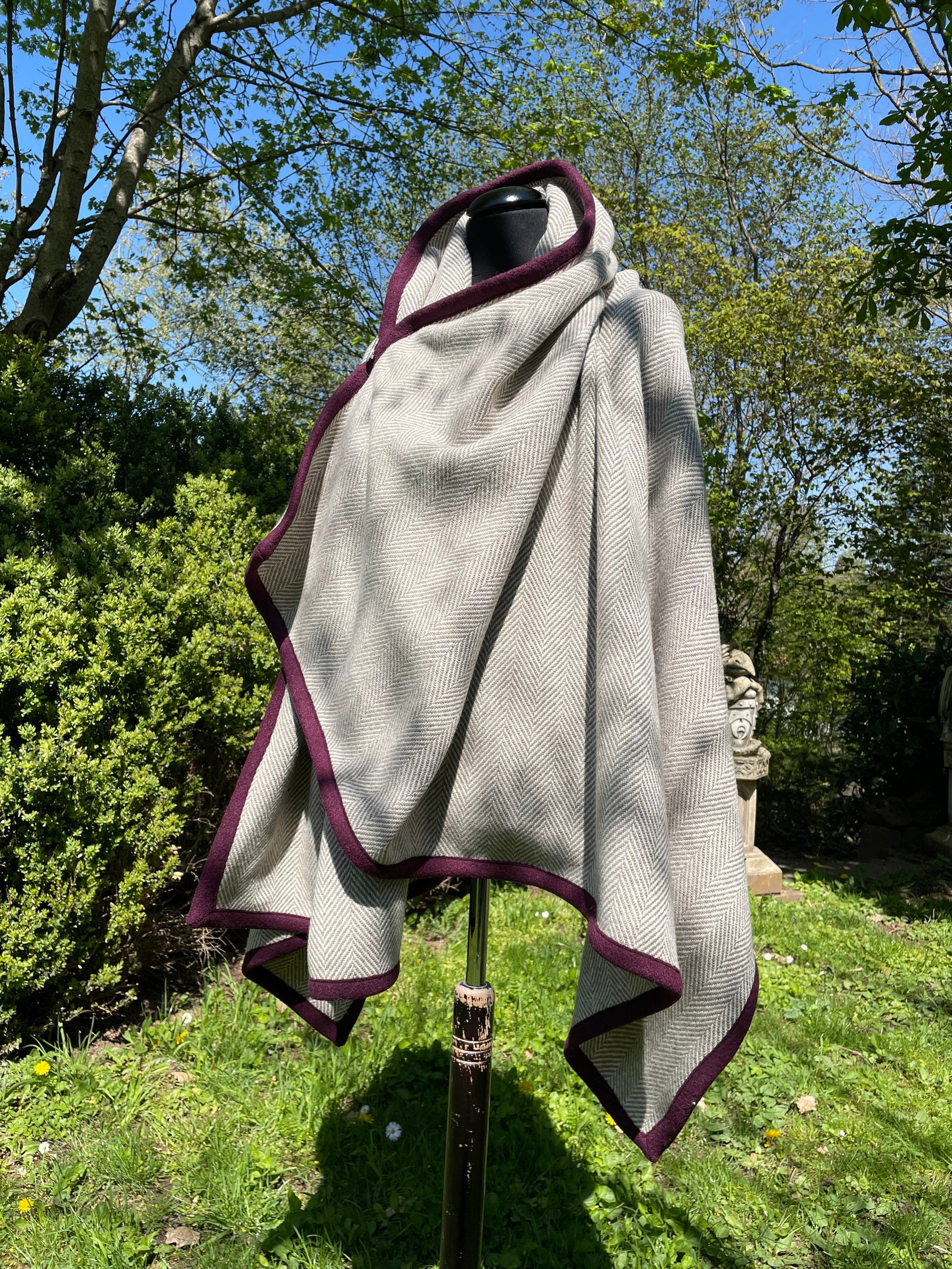 Medieval Clothing, Rectangular Coat, Viking Clothing, Reenactment, LARP ...