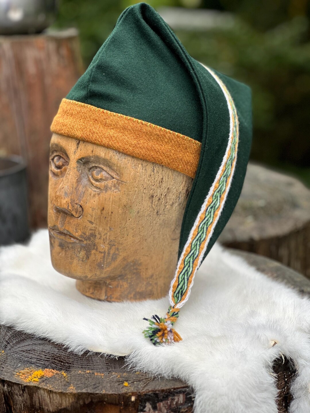 Rus Viking Hat, Viking Clothing, Medieval Clothing, Reenactment, LARP ...