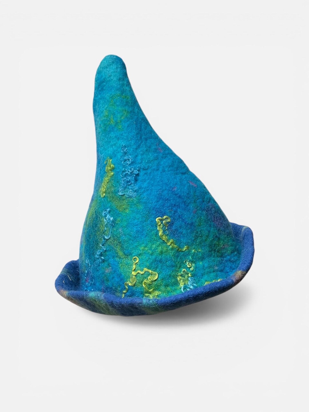 Magic Pointed Fairy Felt Hat, Wizard Costume and Sauna Hat, Zauberhut ...