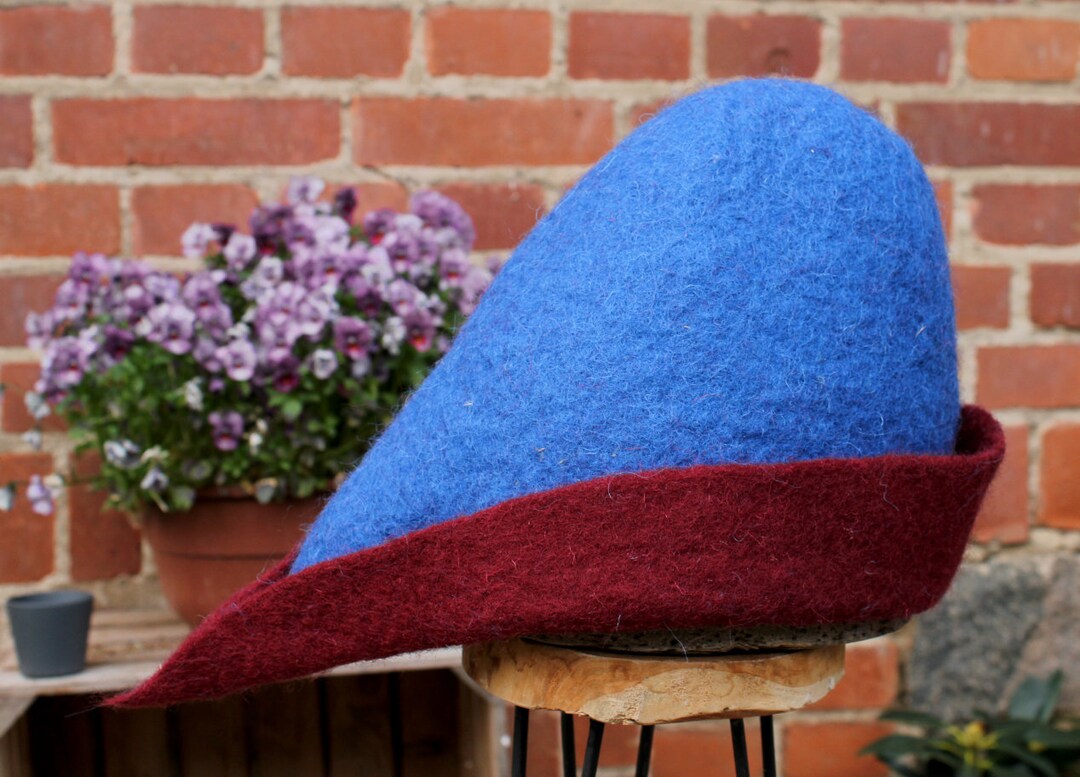 Double Color Archers Hat Reenactment Medieval Hat Robin - Etsy