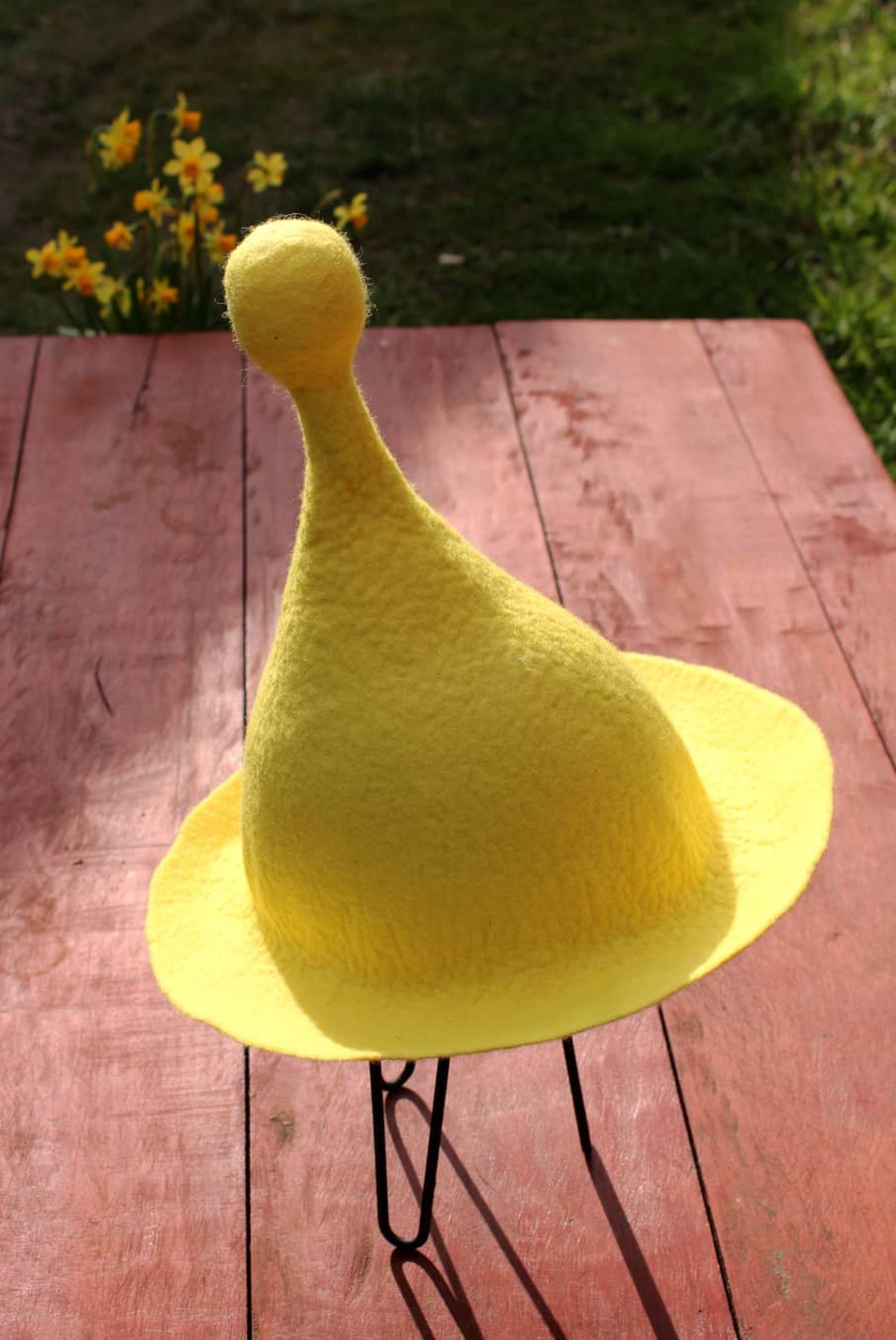 Yellow Jewish Hat Judenhut Medieval Jews Cap Mittelalter - Etsy