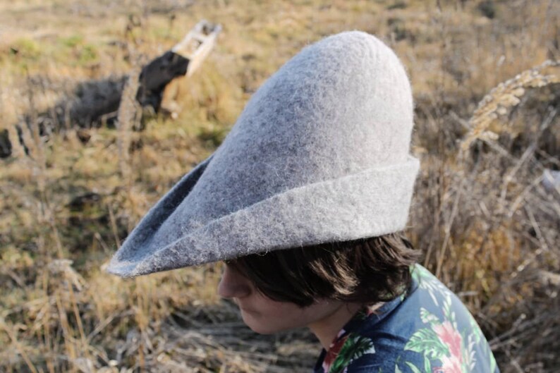 Bycocket Hat Medieval Hat Robin Hood Hat Handfelted - Etsy