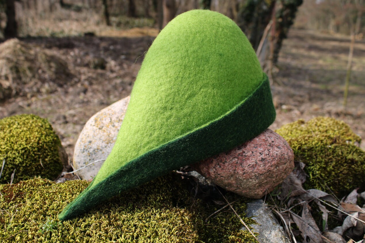 Double Color Archers Hat Reenactment Medieval Hat Robin - Etsy