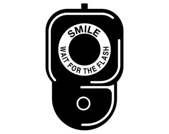 Smile Wait for Flash | Etsy