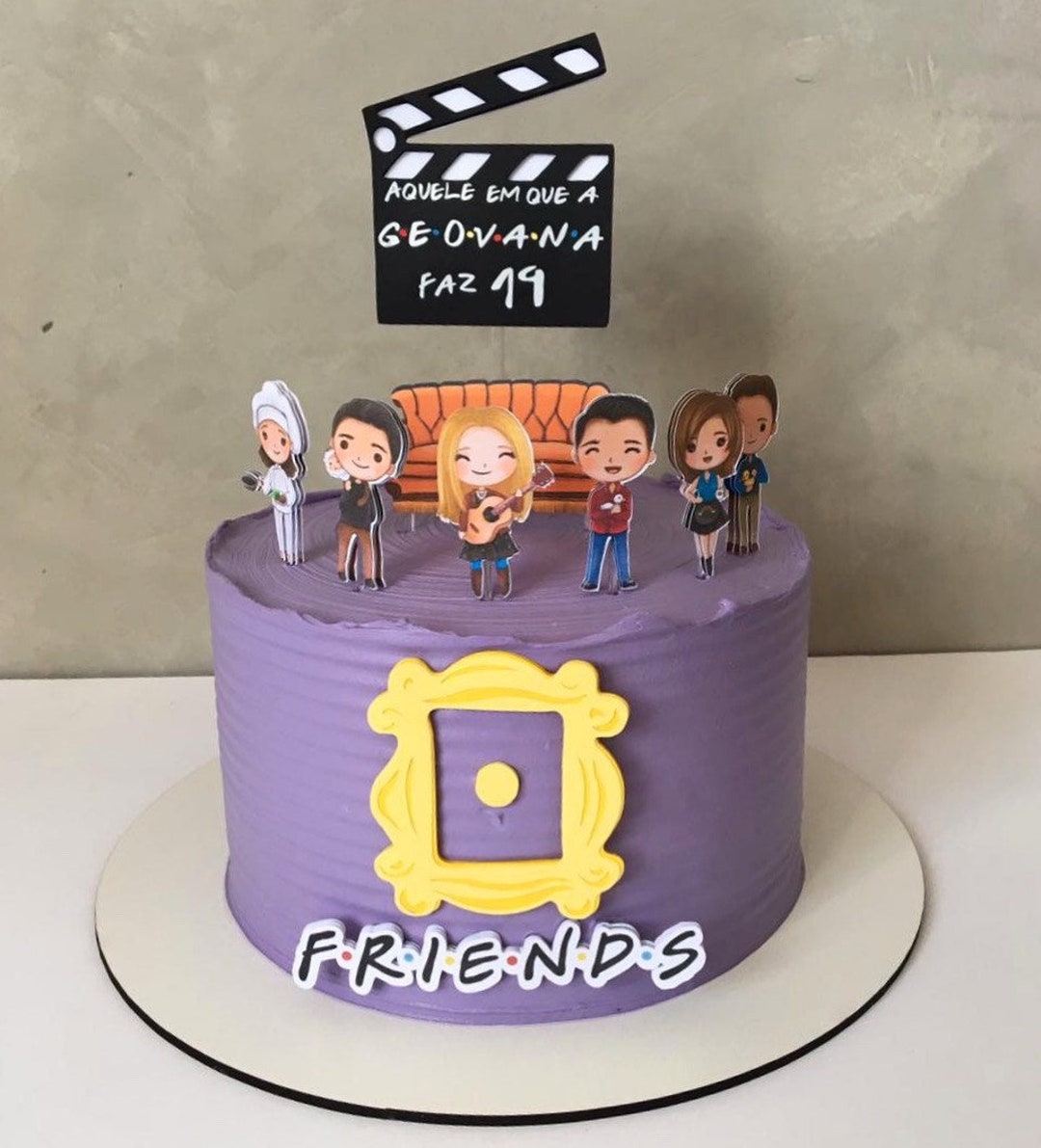 Friends Cake Topper - Etsy