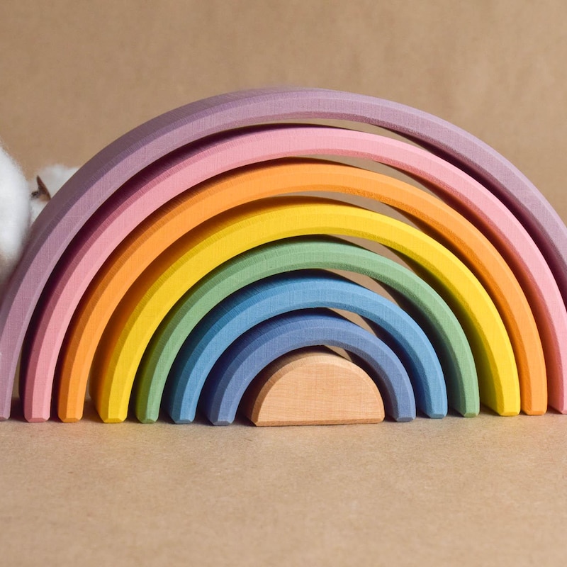 Rainbow Toys - Etsy