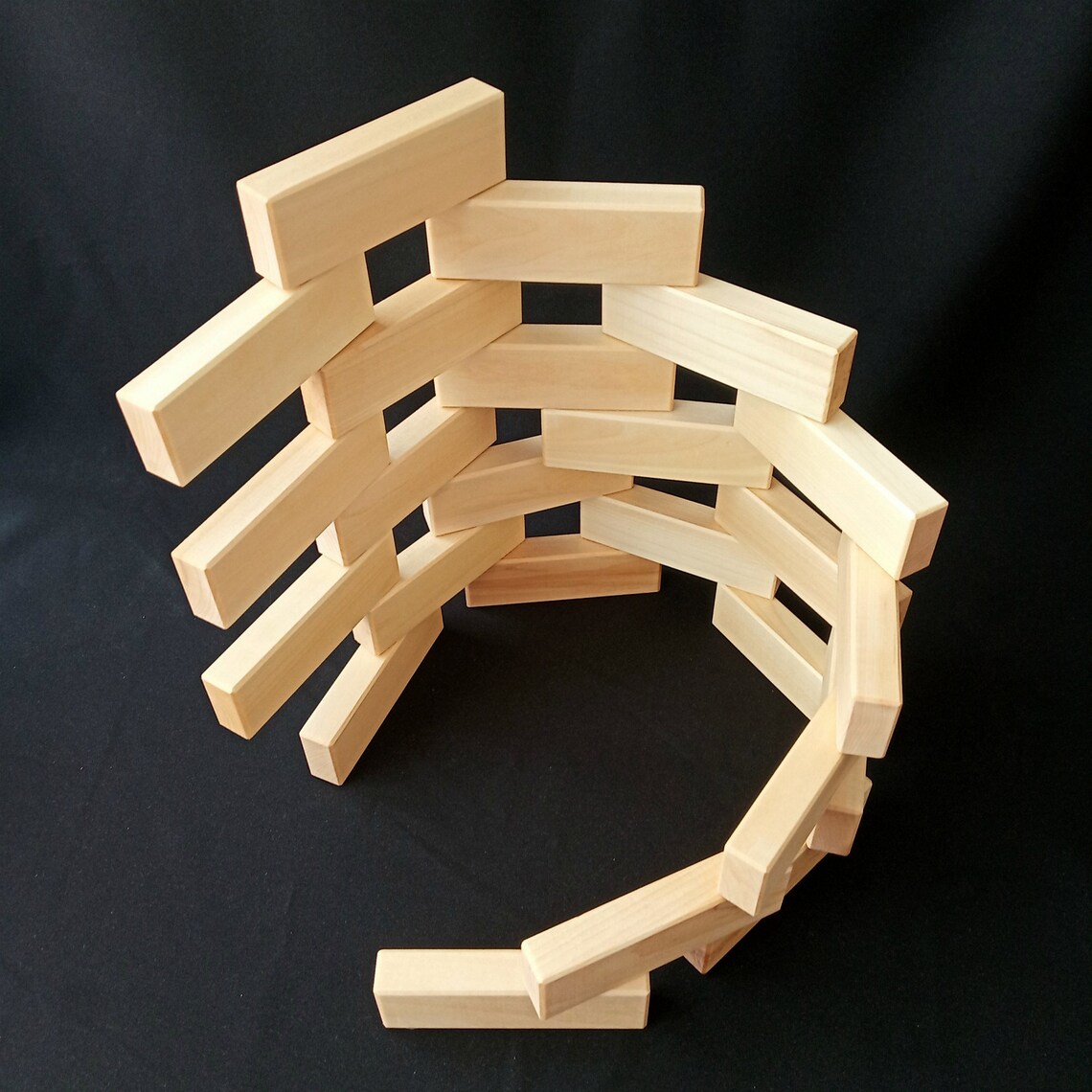 Wood Baby Square Building Blocks Toy Set Montessori Baby | Etsy