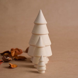 Wooden Tree Toy Set OPENING Woodland Trees Playset Nursery | Etsy