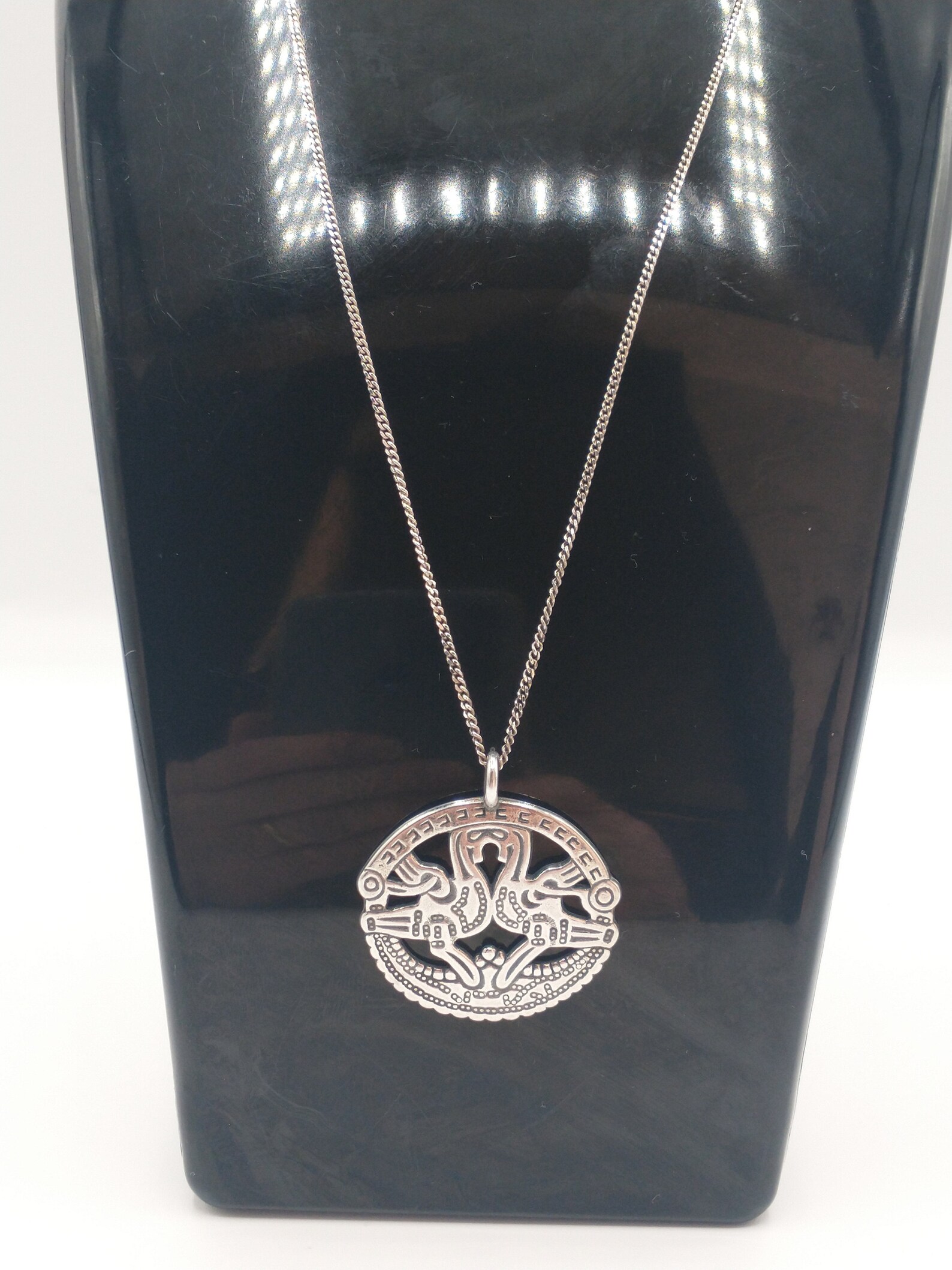 Kalevala Koru, Finland, Roosters of Kuhmoinen Sterling Silver Pendant ...