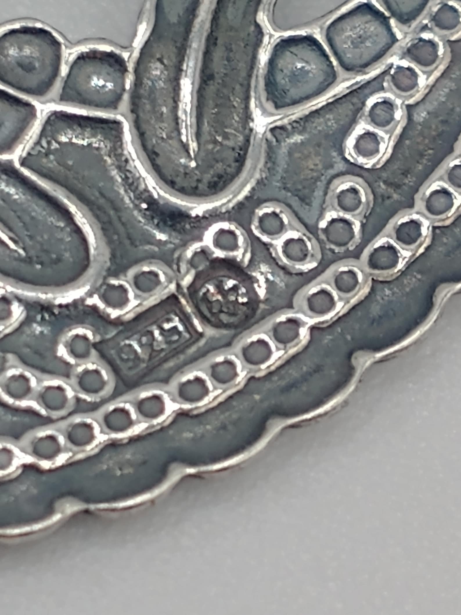 Kalevala Koru, Finland, Roosters of Kuhmoinen Sterling Silver Pendant ...
