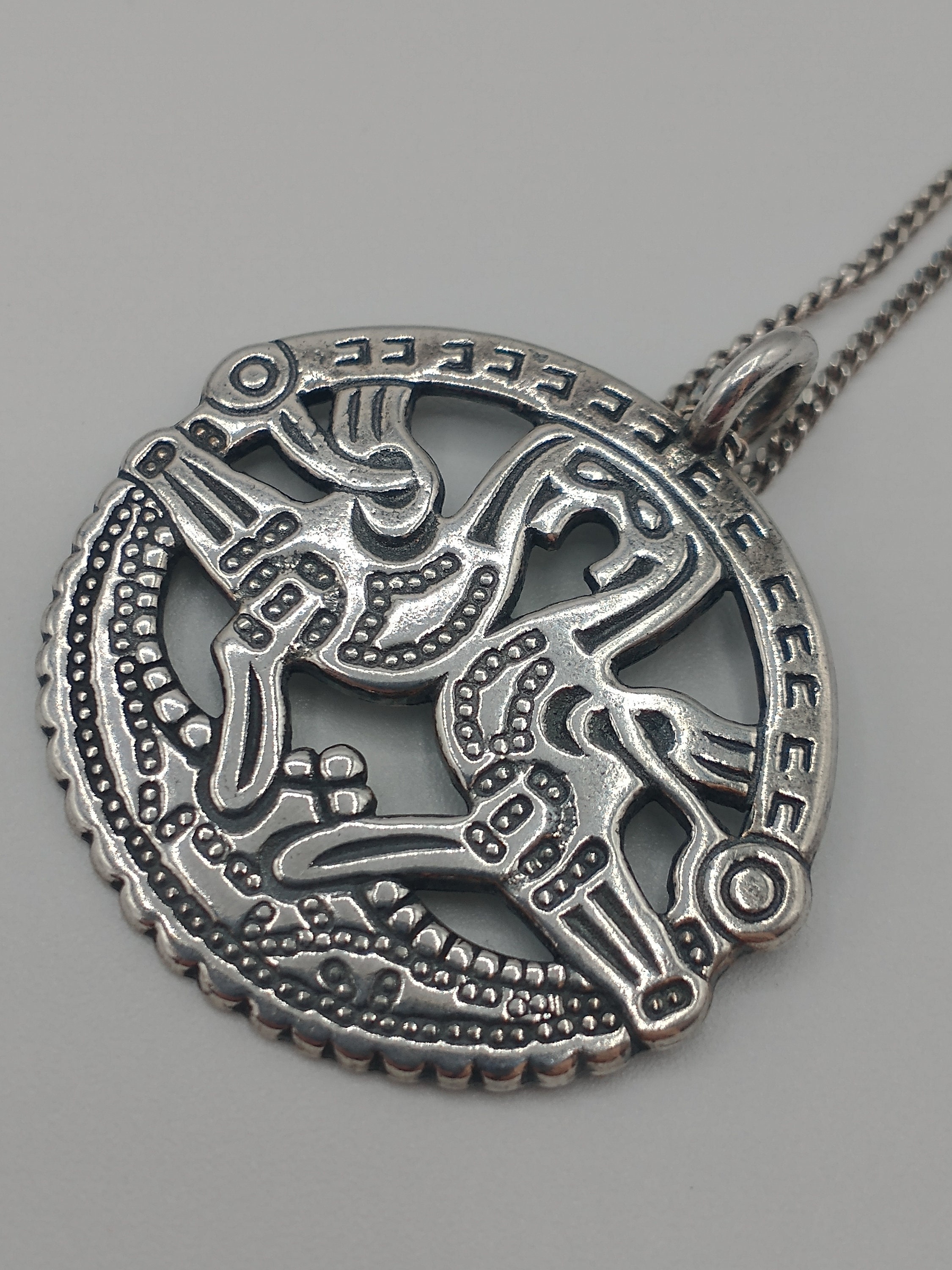 Kalevala Koru, Finland, Roosters of Kuhmoinen Sterling Silver Pendant ...