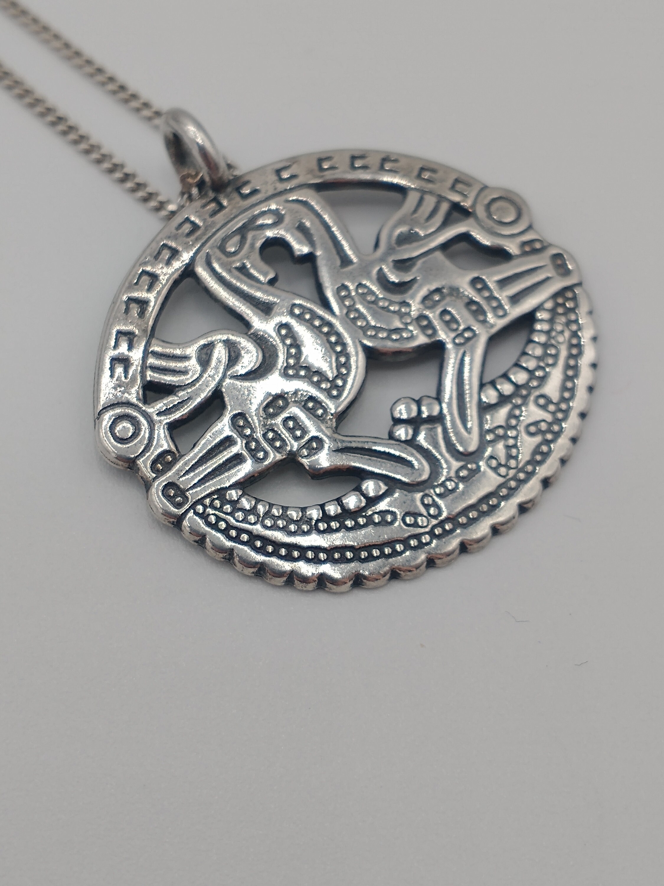Kalevala Koru, Finland, Roosters of Kuhmoinen Sterling Silver Pendant ...