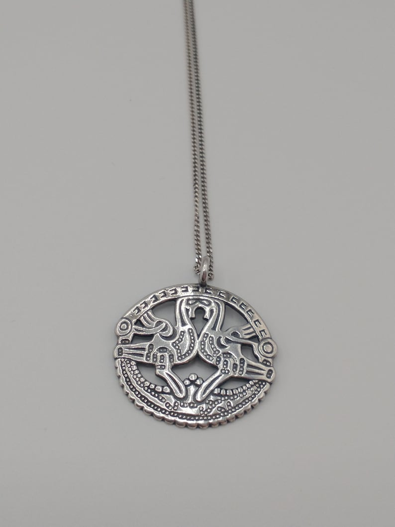 Kalevala Koru, Finland, Roosters of Kuhmoinen Sterling Silver Pendant ...