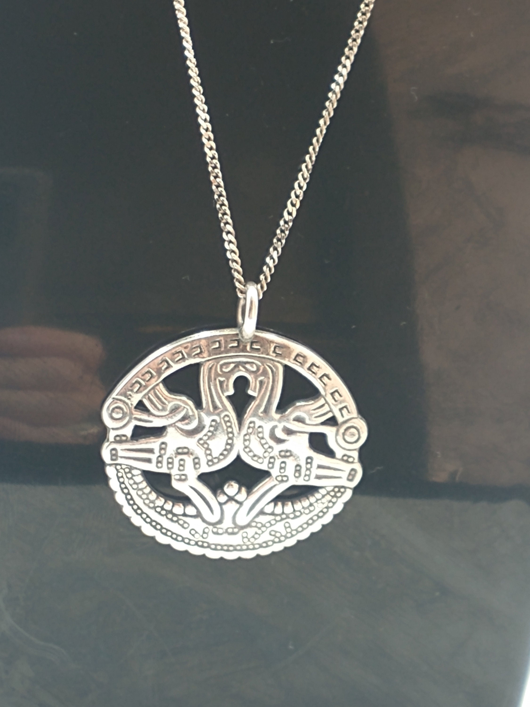 Kalevala Koru, Finland, Roosters of Kuhmoinen Sterling Silver Pendant ...