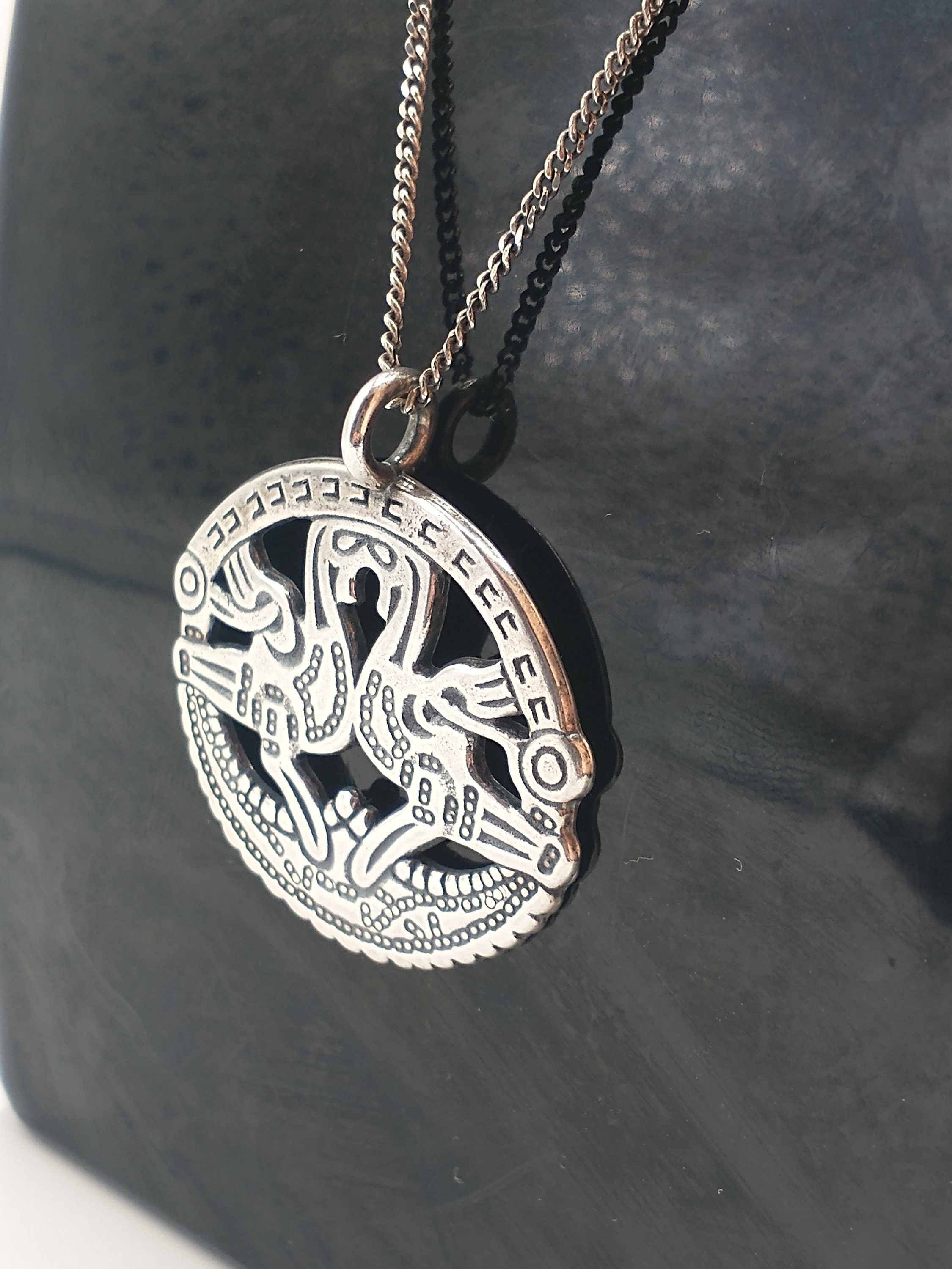Kalevala Koru, Finland, Roosters of Kuhmoinen Sterling Silver Pendant ...
