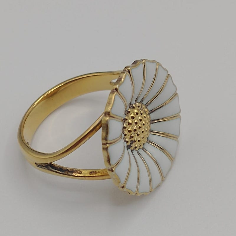 Georg Jensen Rings Gold - Etsy UK