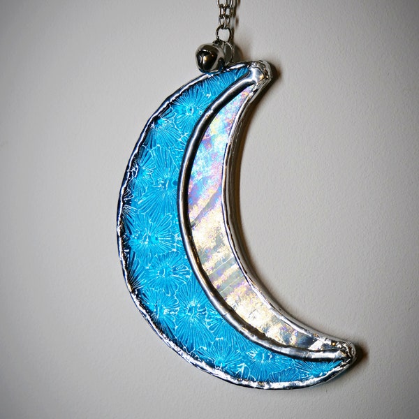 Stained Glass Moon - Etsy