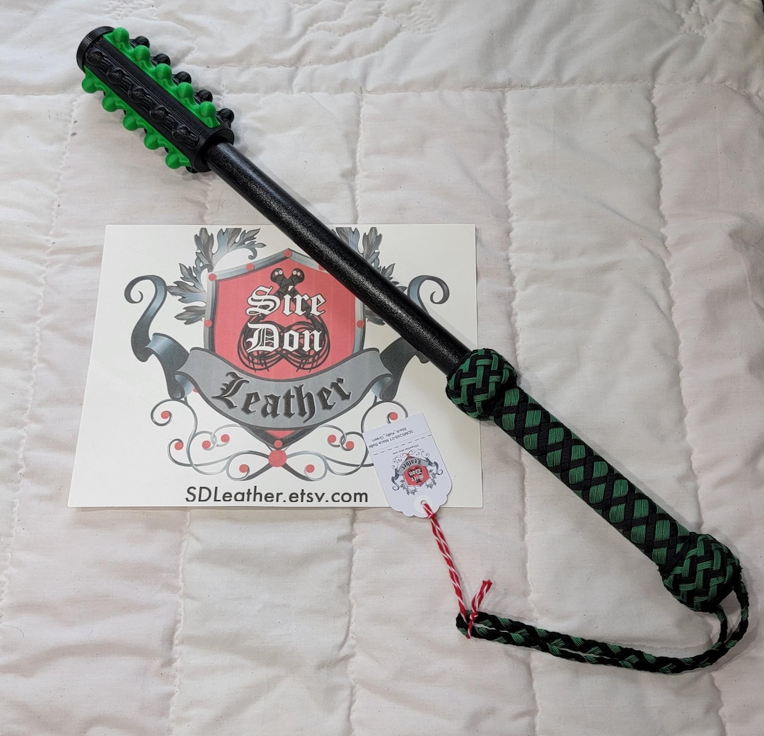 SDM5248-01 Mace Balls Black_kelly_green(3d Printed, Cosplay, Ren Fair ...