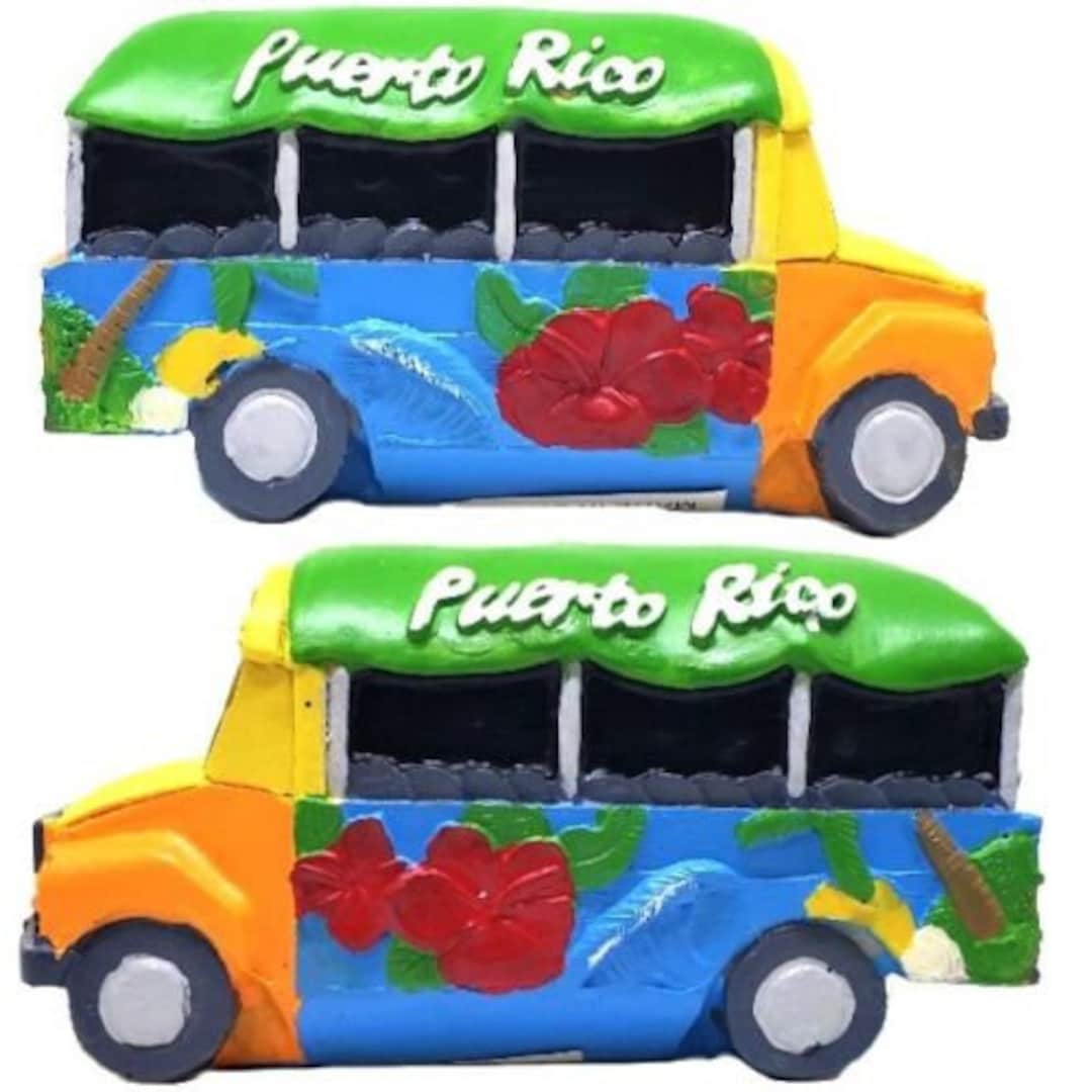 Puerto Rico Chinchorreo Bus Figures BORICUA FIGURINE 5 Inches - Etsy