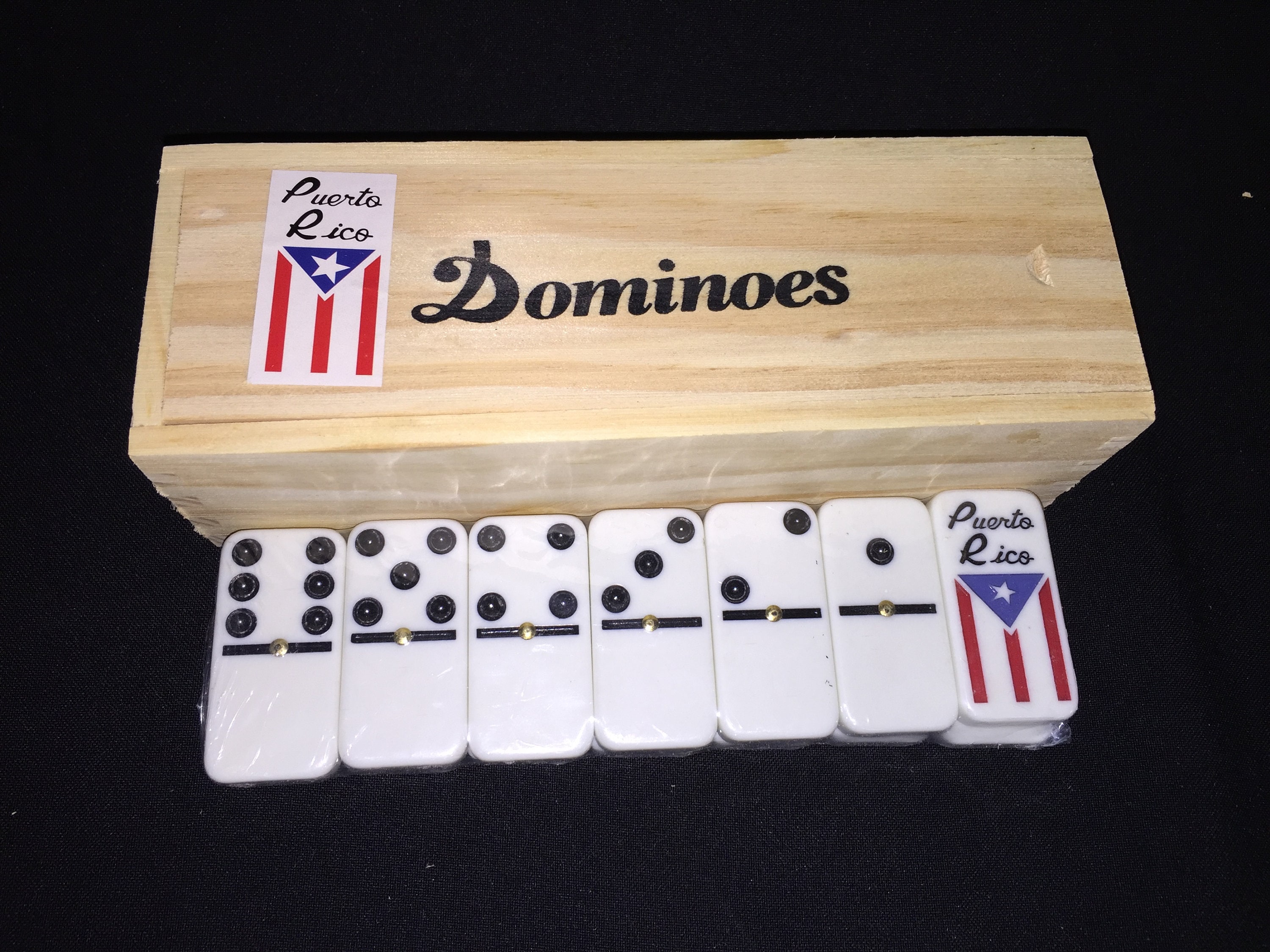 Puerto Rico Dominoes, Puerto Rican Dominoes Game Set, Boricua Style - Etsy
